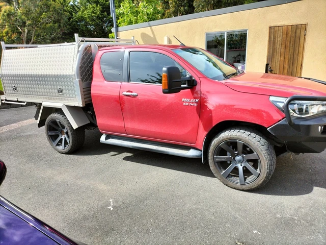 TOYOTA HILUX LENSO RTG Monsta Terrain Gripper wheels rims tyres mags ...