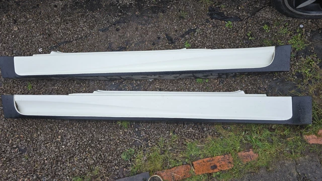 USED GENUINE MINI Cooper S Aero Skirts (Pepper White) R50R52 R53 £208. ...
