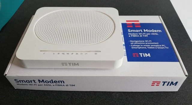MODEM SMART TECHNICOLOR TG789vac ROUTER WIFI FIBRA/ADSL- TIM/FASTWEB ...