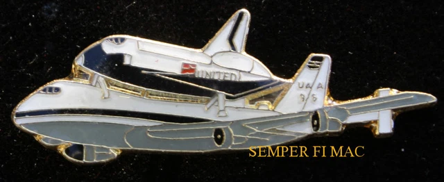 747 SPACE SHUTTLE Mütze Revers Pin Up Nasa Astronaut Us Marines Marine ...