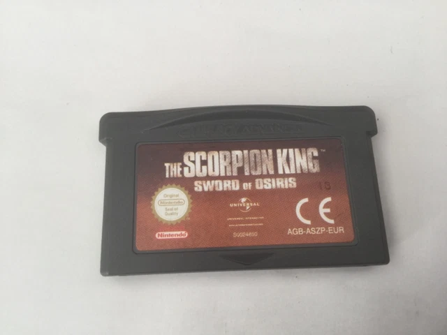 🌟SCORPION🌟NINTENDO GAME BOY Advance🌟Gba🌟Sp🌟Ds Lite🌟Fast Uk🇬🇧Postage🌟 £9 ...