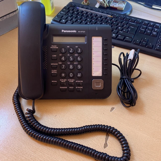 PANASONIC KX-DT521UK CORDED Phone KX-DT521 Read Description £14.95 - PicClick UK