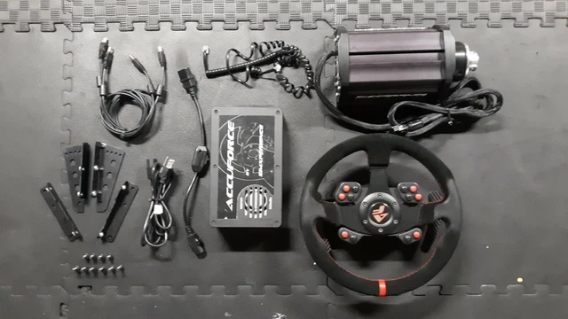 SIMXPERIENCE ACCUFORCE PRO Sim Racing Wheel V1 for iRacing, Asseto ...