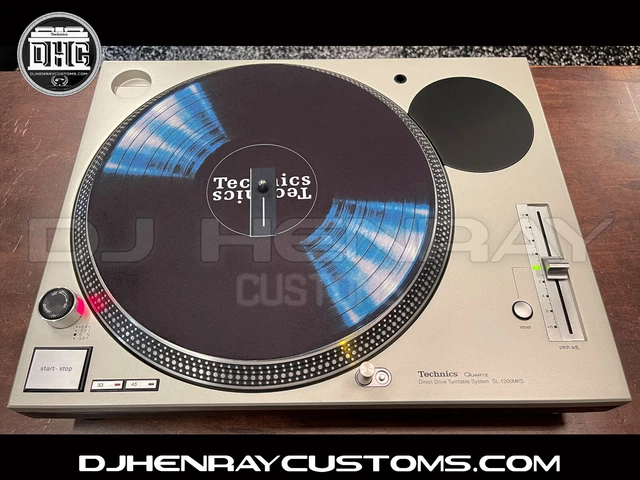 ORIGINAL OEM SILVER Technics SL1200 mk5 Phase ready removeable tone arm ...