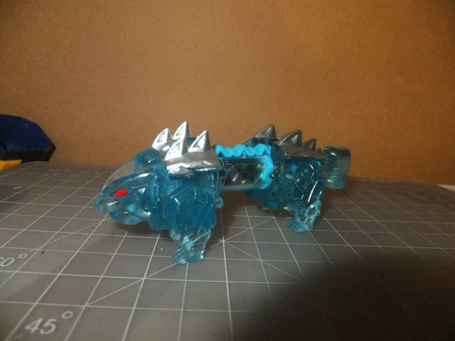 POWER RANGERS DINO Charge Energem ANKYLOSAURUS blue #7 With Holder ...