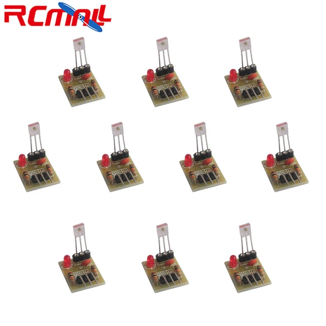 10PCS LASER RECEIVER Sensor 5V Detection Module Non-modulator Tube for ...