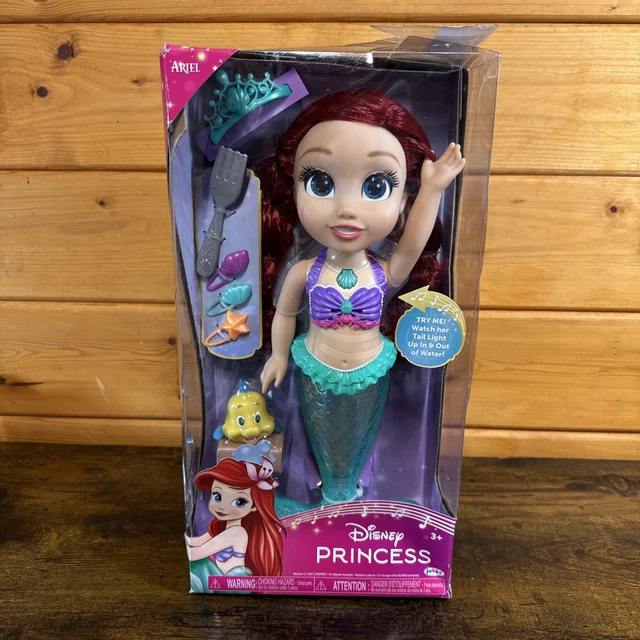 DISNEY PRINCESS ARIEL Singing Friend Doll 14” - The Little Mermaid ...