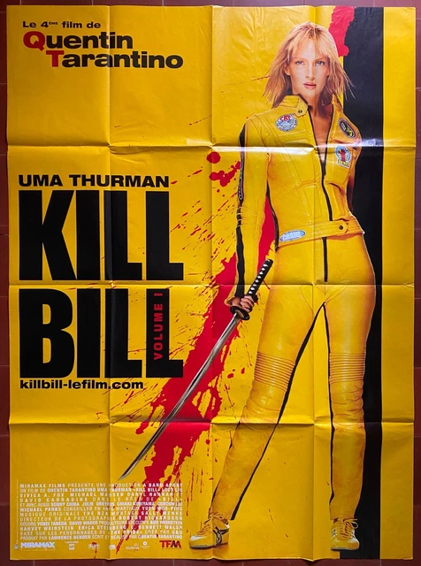 AFFICHE KILL BILL Volume I QUENTIN TARANTINO Uma Thurman 120x160cm EUR 80,00 - PicClick FR