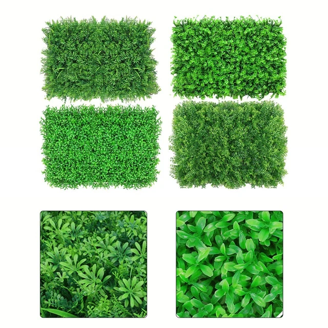 HERBE VERTE ARTIFICIELLE réaliste carré ajouter de la verdure à votre ...