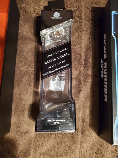 JOHNNIE WALKER BLACK Label Blade Runner 2049 Director’s Cut Empty ...