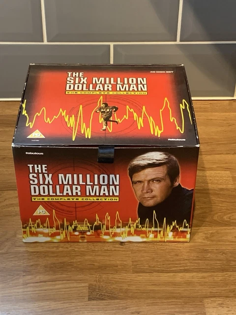 SIX MILLION DOLLAR Man Complete Series DVD Box Set Bionic Lee Majors £ ...