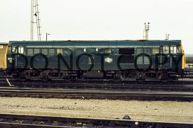 UK DIESEL TRAIN Railway Photograph Of Class 31 31128 Loco. (Rm31-74) £2 ...