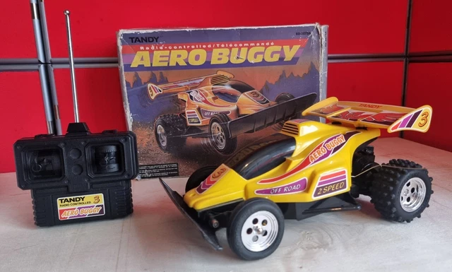 RADIO SHACK TANDY Radio Controlled Yellow Aero Buggy In Box Immaculate ...