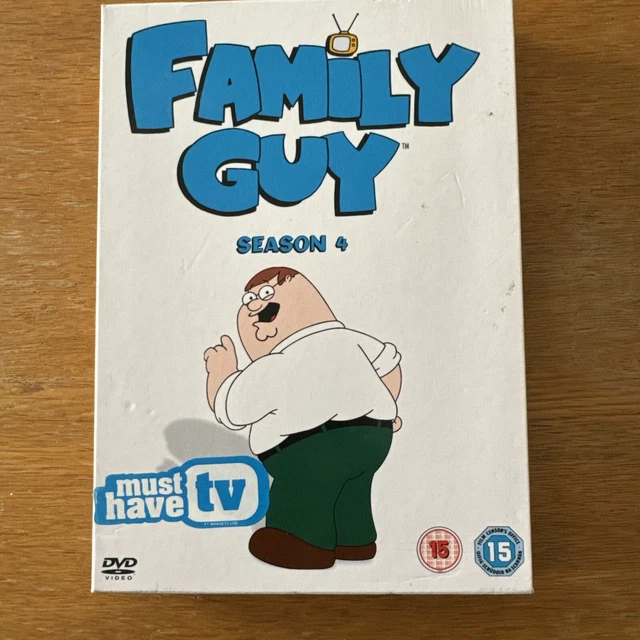 FAMILY GUY BOX SET (3 DVDS) SEASON 4 Boxsets EUR 5,82 - PicClick IT