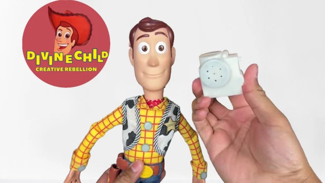 MOVIE ACCURATE WOODY Voice Box Toy Story Custom Talking Movie Accurate ...