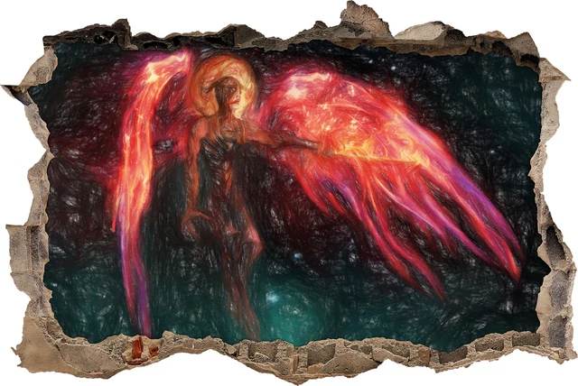 ALIEN DEVIL IN Outer Space Art Crayon Effect - 3D-Look Breakthrough ...