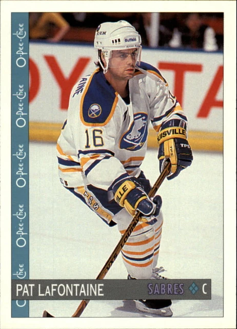 CARTE DE HOCKEY 1992-93 O-Pee-Chee Buffalo Sabres #285 Pat LaFontaine EUR 1,62 - PicClick FR