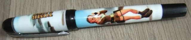 RARE, VINTAGE WATERMAN Fountain Pen +Licensed Tomb Raider / Lara Croft ...