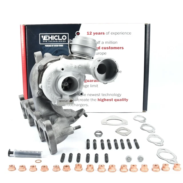 TURBOCHARGER 720855 VOLKSWAGEN Skoda Seat Audi 1.9 TDI 130 BHP ...