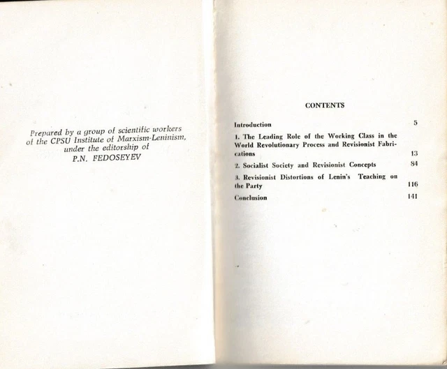 THE SCIENCE OF Communism and Its Falsifiers - PB 1972 USSR - P. N ...