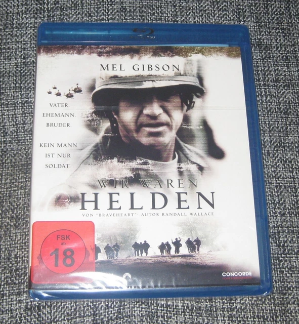WIR WAREN HELDEN [Blu-Ray] FSK 18 UNCUT Version Mel Gibson NEU in Folie ...