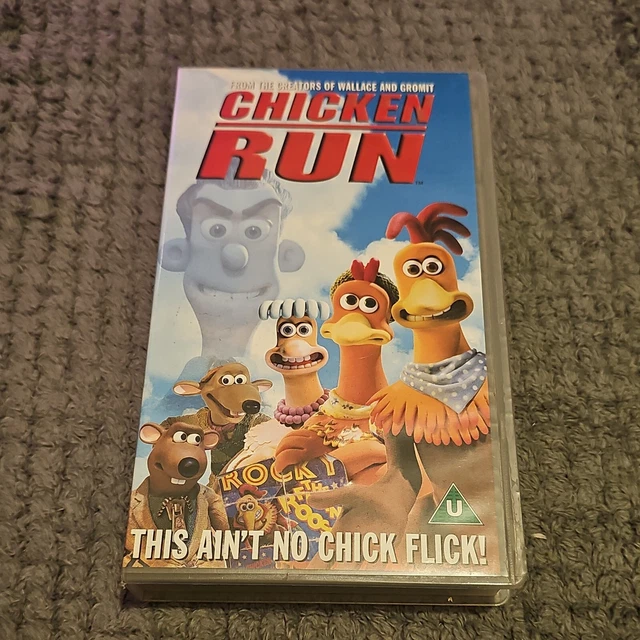 CHICKEN RUN, VHS Video, 2000, Cert U Movie £3.25 - PicClick UK