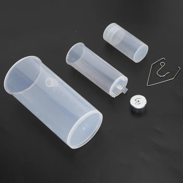 ARCHIMEDES PRINCIPLE OVERFLOW Cup and Measuring Tube Physics Experiment ...