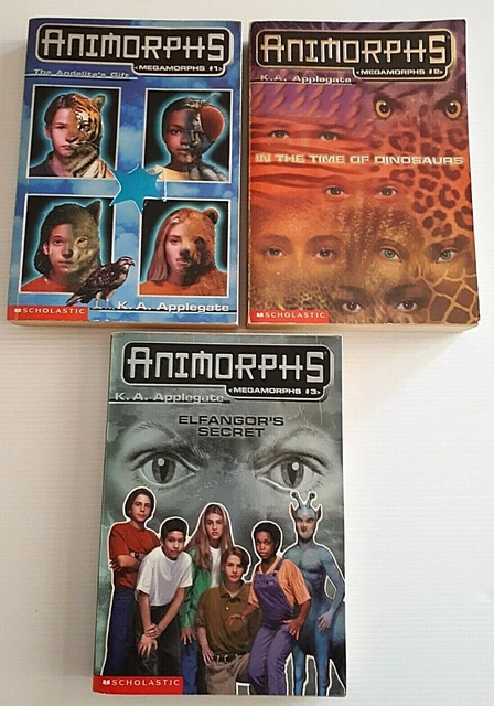 ANIMORPHS MEGAMORPHS 1-3 The Andalite's Gift, Elfangor's Secret K.A ...