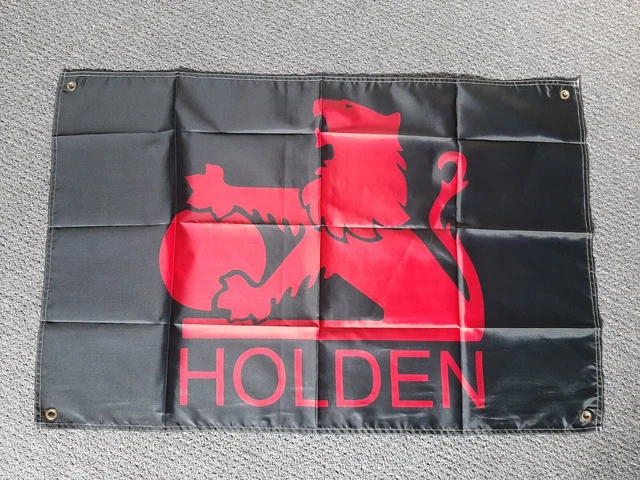 HOLDEN FLAG / Banner 60 x 90cm - Retro - Man Cave / Garage / Bathurst ...