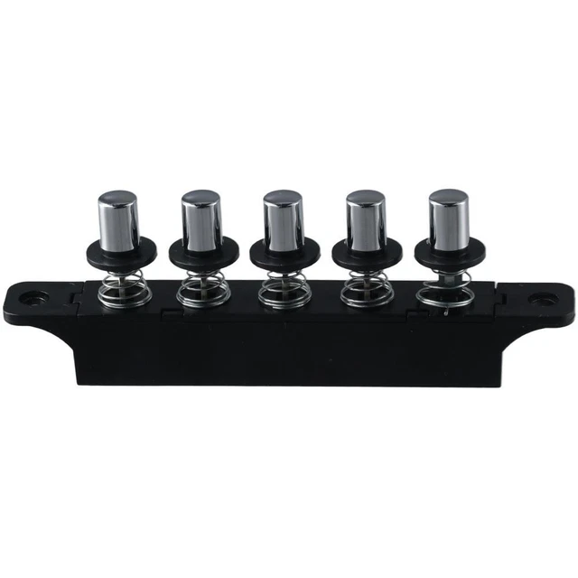 2PCS 5 PUSHBUTTON Keyboard Switch 250V 4A Key Board Switches Range Hood ...
