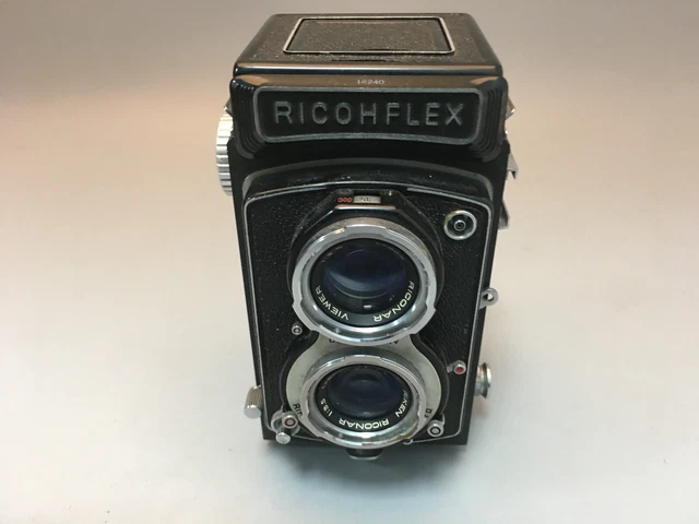 RIOCH RICOHFLEX DIA 6x6 TLR Camera w/ Riconar 80mm f3.5, 3.5 EUR 135,18 ...