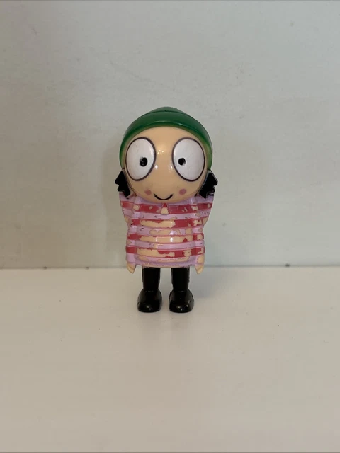 SARAH PLASTIC 3” Toy Figure CBeebies Cake Topper From Sarah & Duck £8. ...