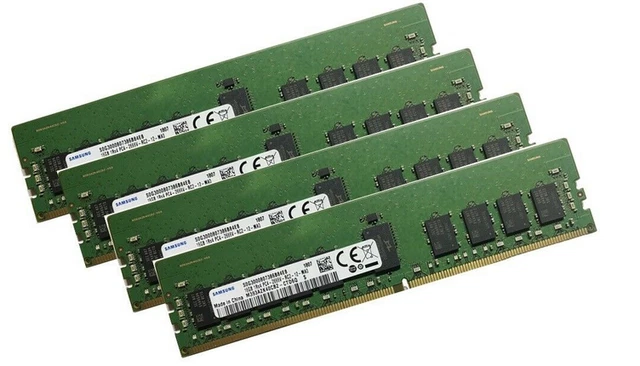 4X 16GB DDR4 2666MHz ECC REG Ram für Tyan Motherboard Workstation ...
