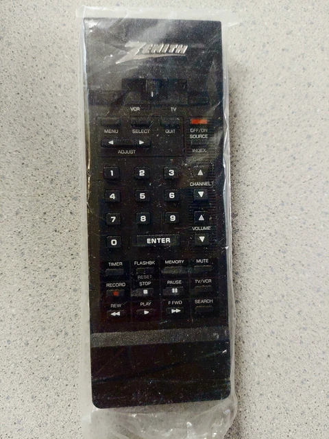 GENUINE ZENITH 24-3218 TV VCR CABLE Remote Control BRAND NEW retro ...