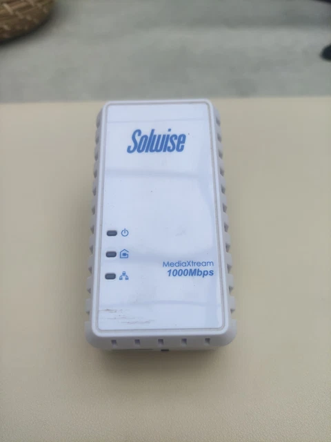 SOLWISE PL-1000M-TWIN ADATTATORE Ethernet MediaXtreme 1000 Mbps EUR 5,83 - PicClick IT