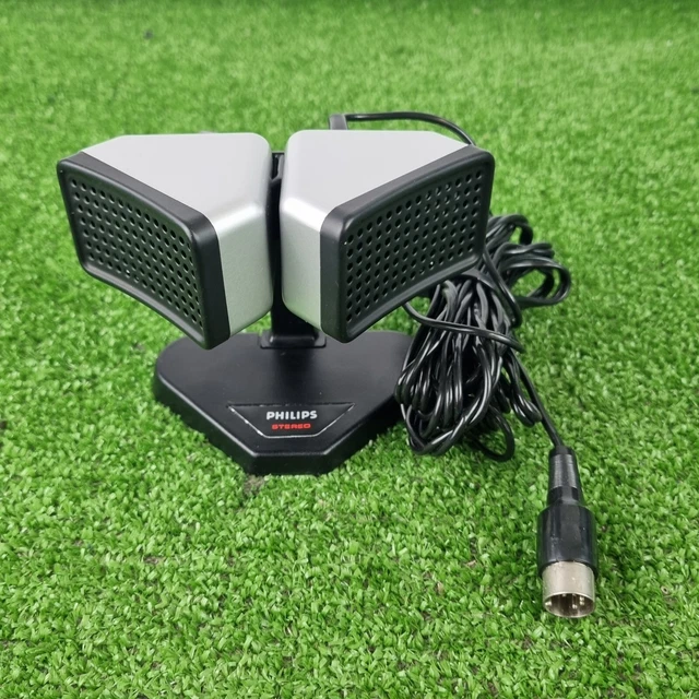 PHILIPS N8402 CARDIOID Stereo Microphone £29.99 - PicClick UK