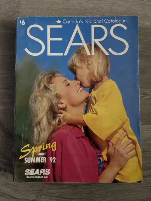 SEARS SPRING & Summer 1992 Catalog Vintage Fashion Furniture ...