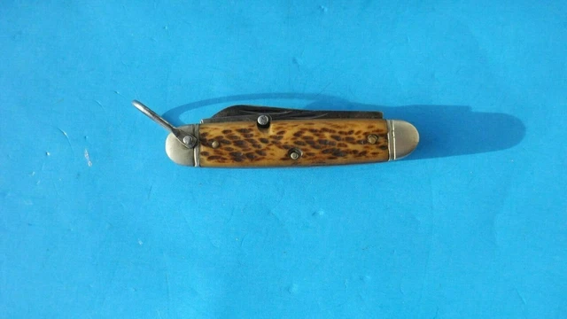 WORLD WAR II U.S. Utility Pocket Knife With Jigged Bone Scales $27.95 ...
