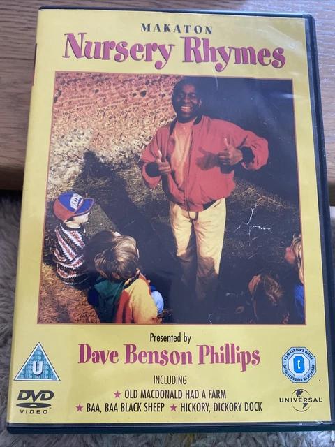 MAKATON NURSERY RHYMES, Presented By Dave Benson Phillips DVD - RARE ...