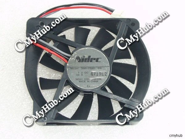 NIDEC D06R-07B3S1 01A DC7V 0.04A 6CM 6015 60X60X15MM 3pin Industrial ...