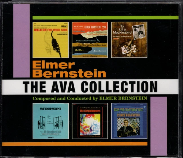 ELMER BERNSTEIN THE AVA COLLECTION LIKE NEW 3Cd's INTRADA SPECIAL ...
