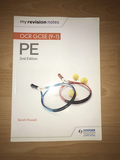 HODDER OCR GCSE (9-1) PE 2nd Edition Revision Notes $10.04 - PicClick