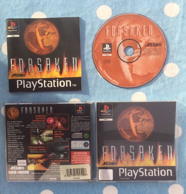 🌟FORSAKEN🌟PLAYSTATION🌟PS1🌟COMPLETE🌟UK SELLER🌟FAST UK🇬🇧POSTAGE🌟 £14.95 ...