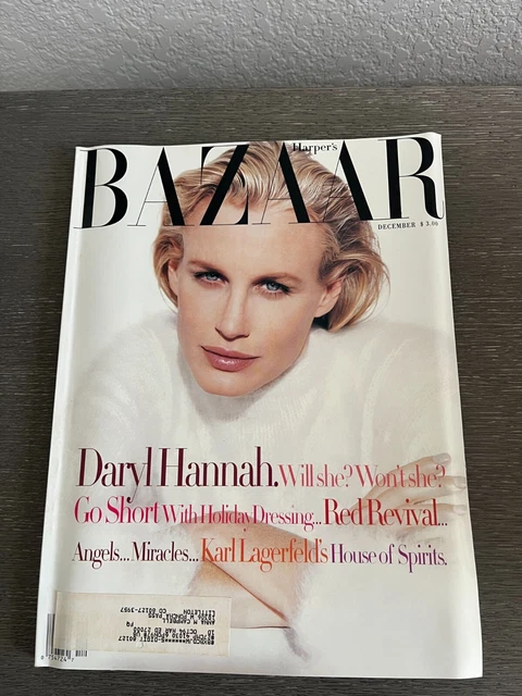 HARPER'S BAZAAR MAGAZINE December 1993 Daryl Hannah £15.70 - PicClick UK