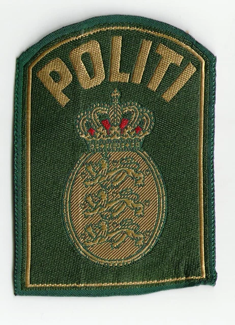 POLITI, DENMARK, DÄNEMARK , Police Patch, Polizeiaufnäher EUR 6,00 ...