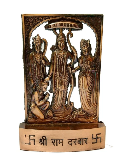 RAM DARBAR IDOL Statue Murti Symbol der Einheit Liebe Respekt 11 cm ...