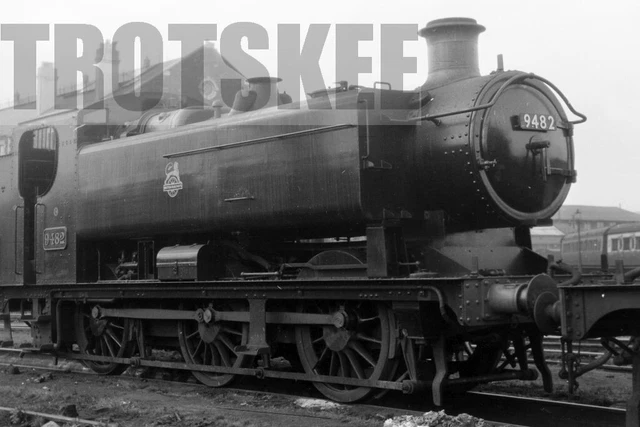 35MM NEGATIVE BR British Railways Steam Loco 9482 Class 94XX 1952 £4.99 ...