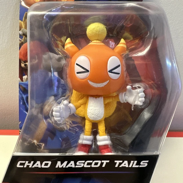 SONIC THE HEDGEHOG 3 Movie 5 inch Tails Action Figure 20 Chao Mascot £ ...