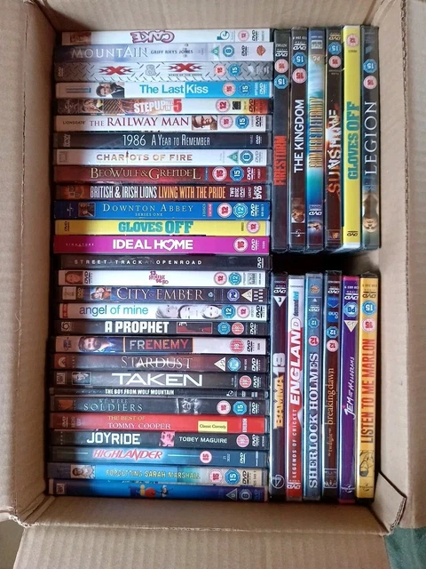 DVD JOB LOT Bundle films, Movies, TV,children's Comedy, Thrillers New Sealed.. £21.00 - PicClick UK