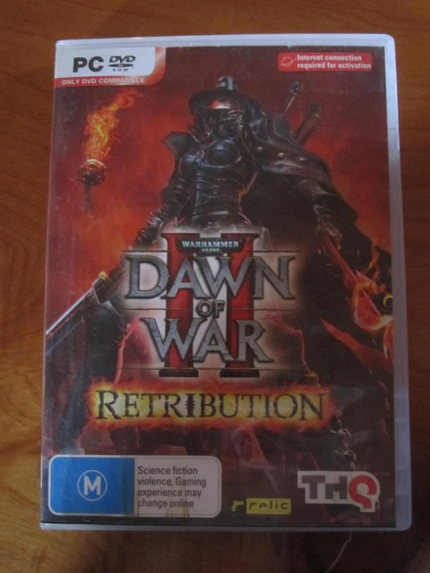PC DVD-ROM GAME Dawn Of War Ii Retribution & Extras Great ** Must See ...